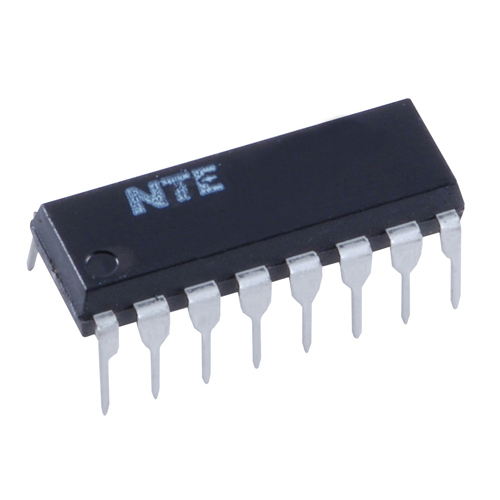 Integrated Circiut CMOS Triple 2- Channel Multiplexer 16-lead DIP - Nutech
