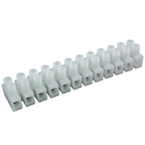 Terminal Block Euro Style Barrier Strip 12 Pole 8.2mm Pitch 20A 300V ...