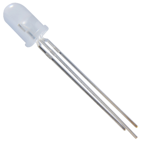 LED-Bi-color 5mm Red/Yellow Green 3-lead 200 mcd common cathode round ...